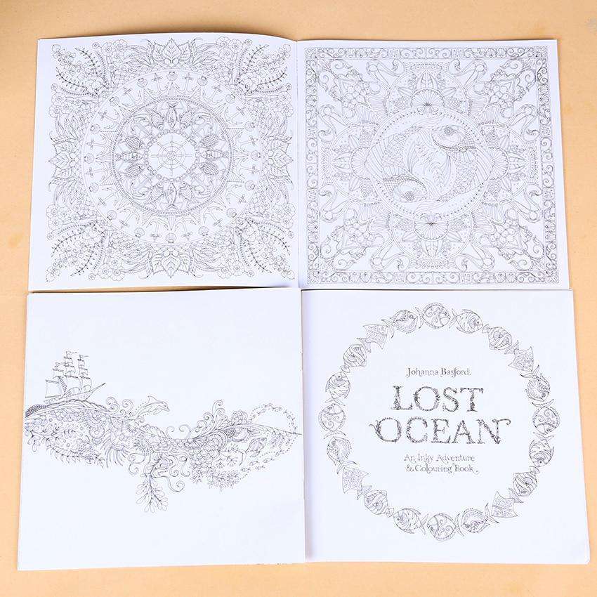lost ocean coloring book pages