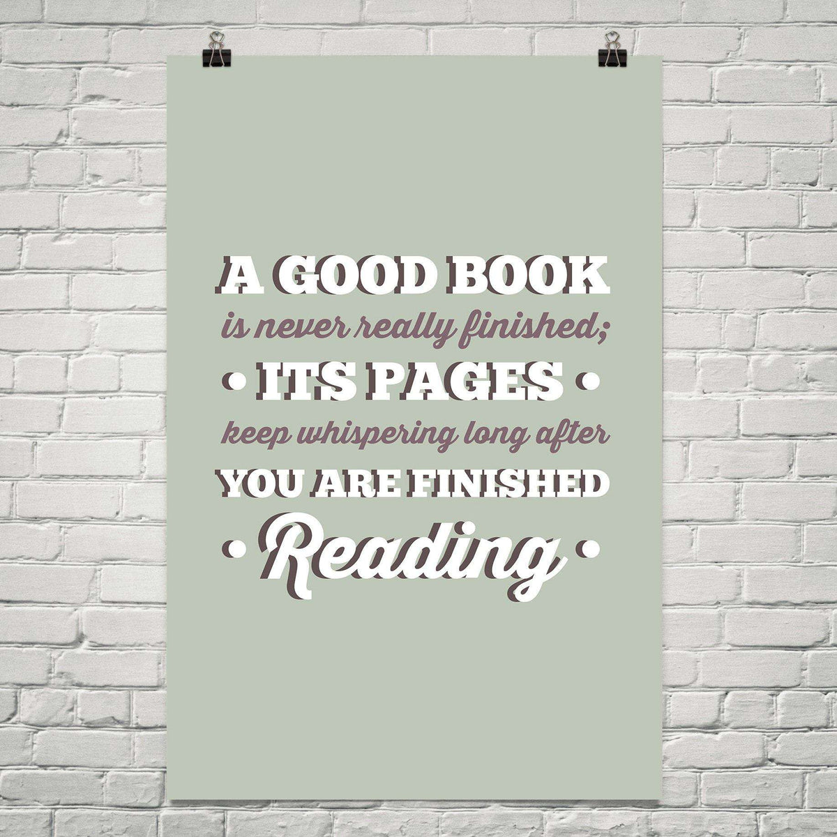 A Good Book Is Never Finished ... – FRA